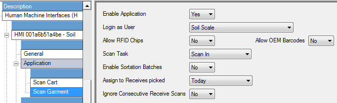 Installing New Garment Scan Application