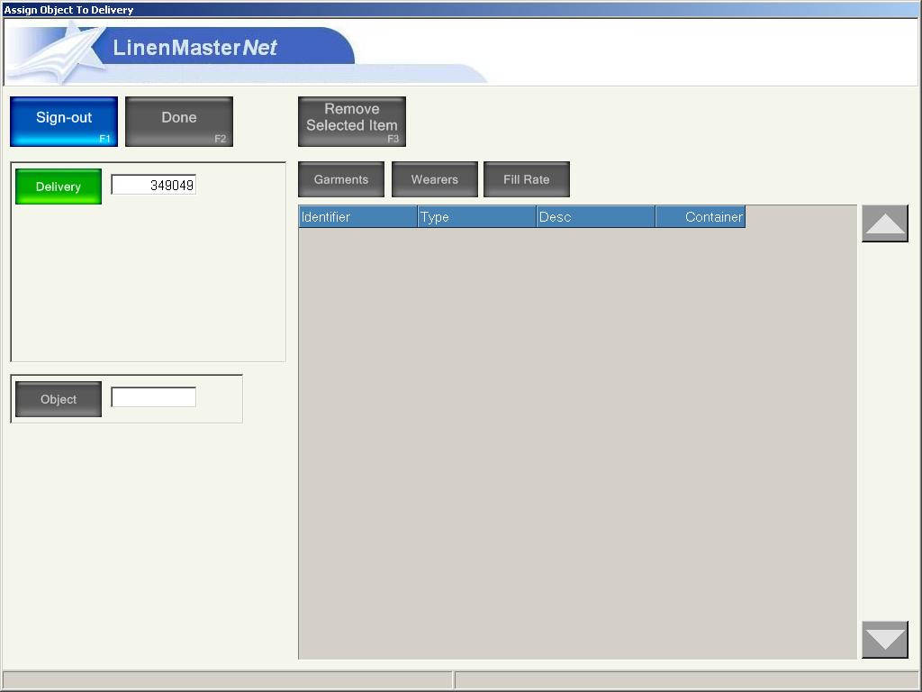 Scanning Garments Out