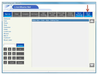 Personal Clothing Guest Valet Overview