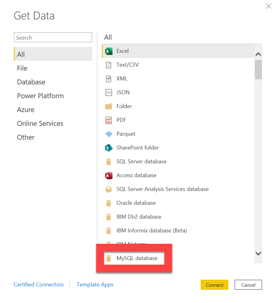 Connect with Microsoft Power BI Desktop