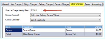 Billing: Finance Charges