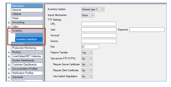 Inventory Tools - Section I